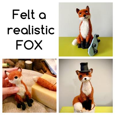 GDRSD Extended Day & Community Education: Felt- Felt a Realistic Fox!